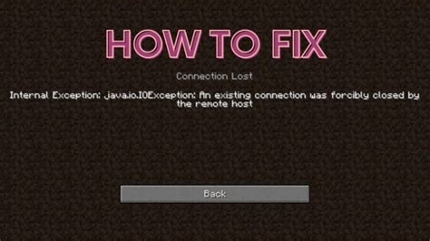 8 easy fix internal exception exception minecraft