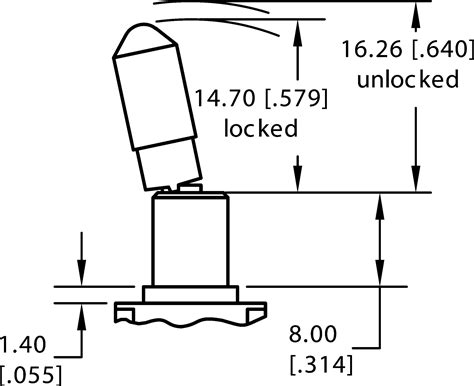 2 1825136 8 te connectivity toggle switch pcb mount on on spst