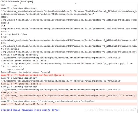 cannot run program “make” when compiling apm firmware with