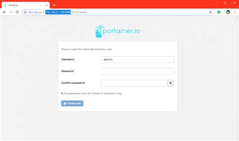 install portainer the docker web based management ui