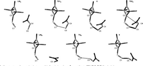 Figure 1 From In The Searching For Zwitterionic Intermediates On