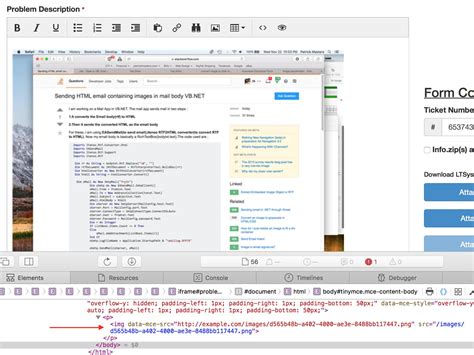 sending html email containing images in mail body vb stack overflow