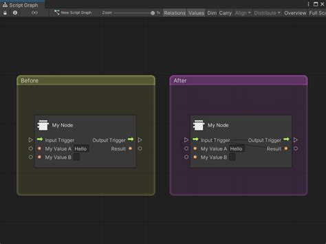 add relations to a custom c node visual scripting 1 8 0