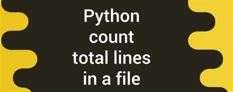 how to count number of lines in file with python pakainfo