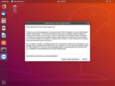 how to install teamviewer on ubuntu server 18 04 lts i102tek