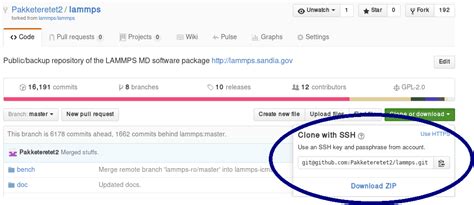 8 6 2 lammps github tutorial — lammps documentation