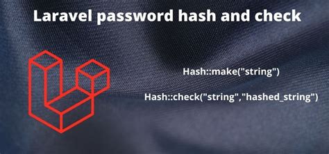 how to create hash password in laravel 8