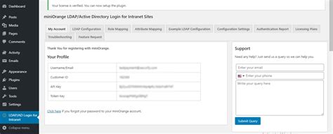 step by step guide to configure miniorange ldap login premium plugin