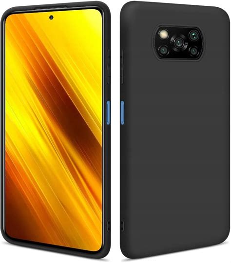 Etui Do Xiaomi Poco X3 Nfc Silikonowe Soft Matt Case Slim Plecki