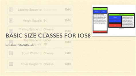swift swift using auto layout with size classes youtube