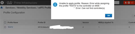 mse wips unable to apply wips profile cisco community