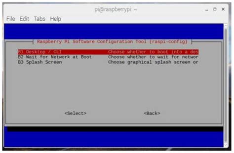 start graphical interface raspberry pi raspberry