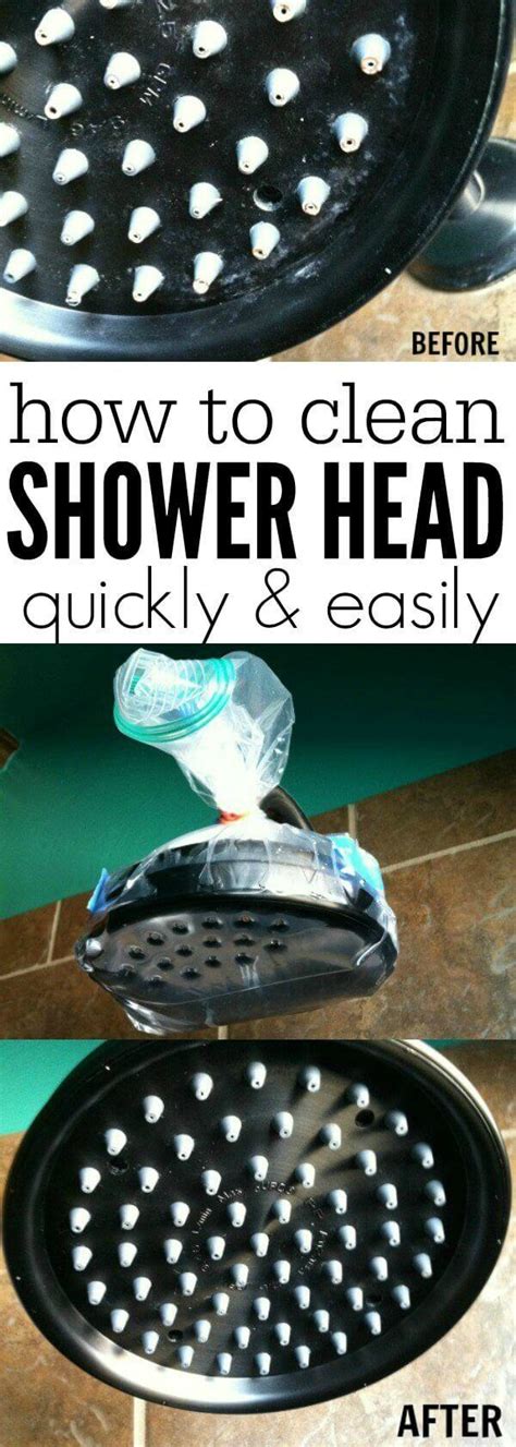 How To Clean A Shower Head With Vinegar Shower Cleaner Shower Heads