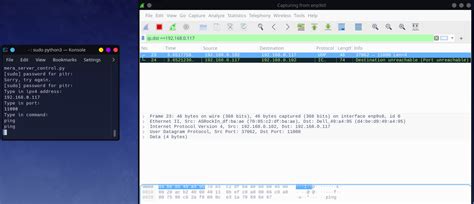 linux python udp socket destination unreacheable stack overflow