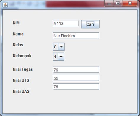 membuat aplikasi pencarian data menggunakan database ms access 2010