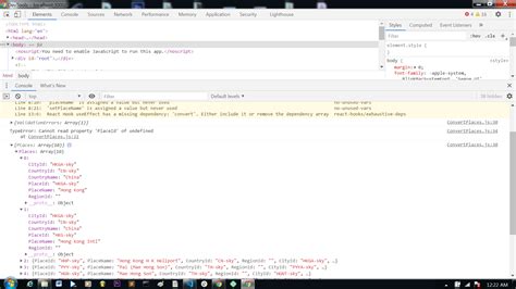javascript having problems mapping json data in react stack overflow