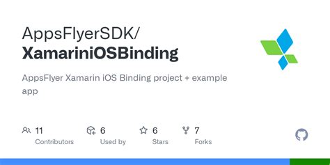 github appsflyersdk xamariniosbinding appsflyer xamarin ios binding