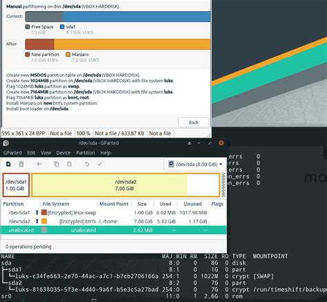 newbie zfs btrfs in architect encryption sleep swap mode questions