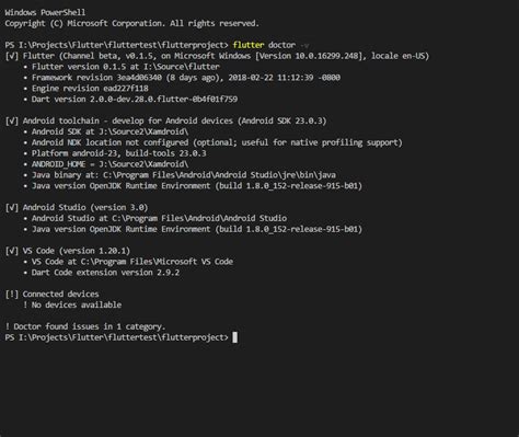 [solved] flutter not detecting android sdk 9to5answer