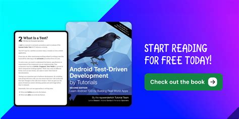announcing android test driven development by tutorials second edition