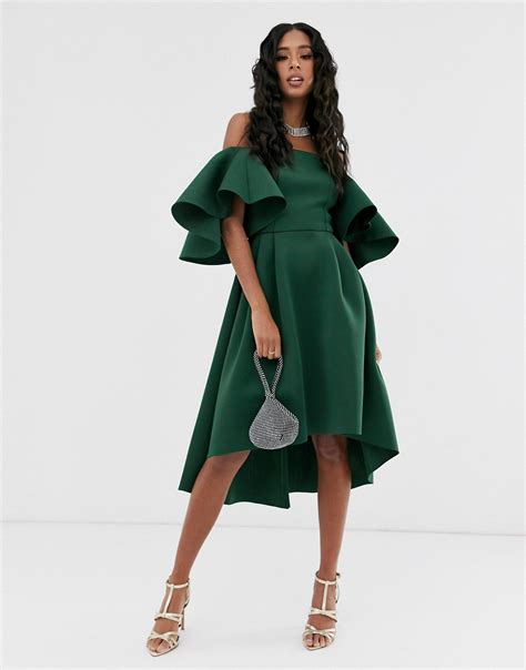 Midi Prom Dress With Sleeves Buy And Slay