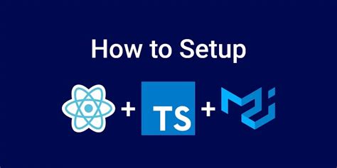 how to setup material ui v5 with react js and typescript 2024