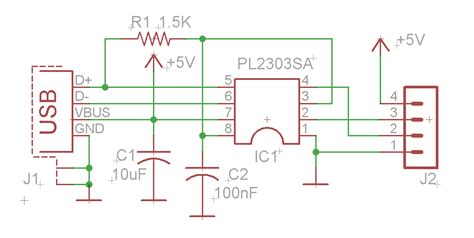 usb to serial converter using pl2303sa electronics