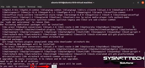 how to install wireshark on ubuntu sysnettech solutions