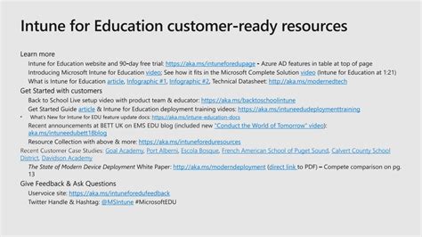 ppt intune for education how it works in a school powerpoint