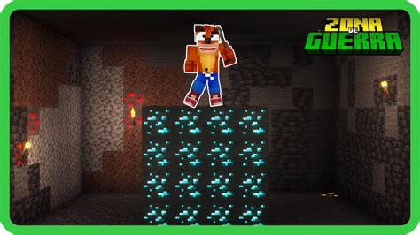Estamos Ricos De Diamante Minecraft Zona De Guerra Dia 04