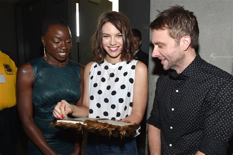 Lauren Cohan The Walking Dead Comic Con 2014 Panel • Celebmafia