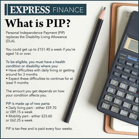 pip and work can you claim pip if you are working personal finance