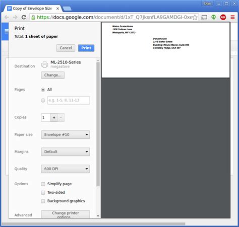 how to print envelopes with hp officejet pro 8620 using chro hp