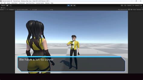 create cutscenes in unity using the non linear dialogue and cutscene