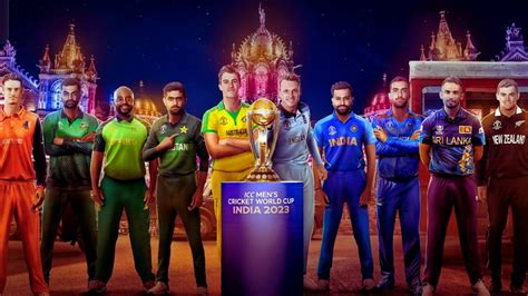 Icc Reveals Poster For Upcoming World Cup 2023 In India Using Cst