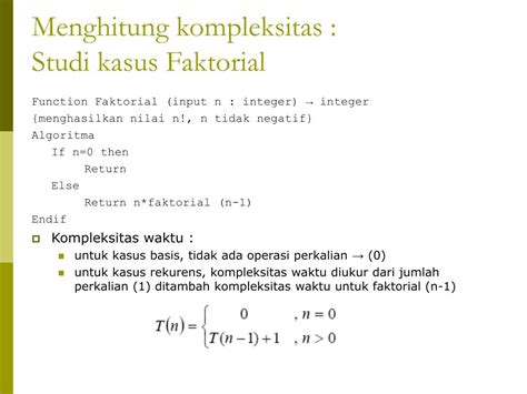 Ppt Analisa Algoritma Powerpoint Presentation Free Download Id 5525434
