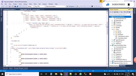 generic repository pattern core mvc with jquery datatable server