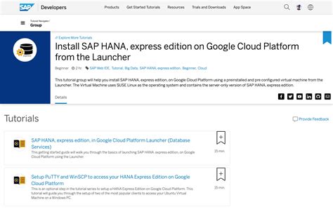 at your service sap hana in containers sap hana 2 0 an