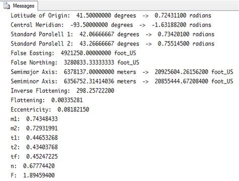 formula for state plane to lat lon conversion esri community