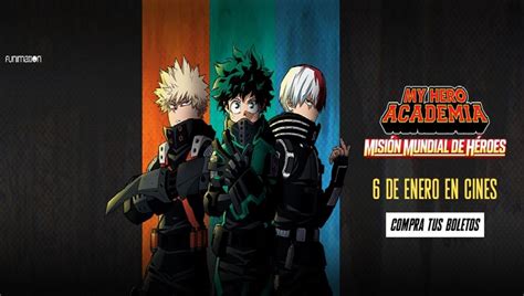 My Hero Academia World Heroes Mision Horario Y Dónde Ver La Nueva