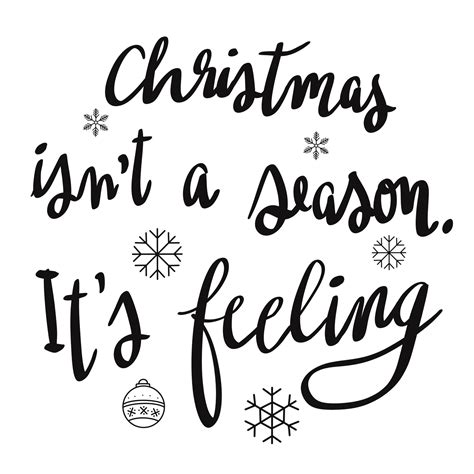 Christmas Quote Lettering 11025826 Png