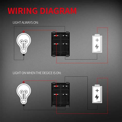 Understanding The 4 Pin Rocker Switch Diagram A Complete Guide