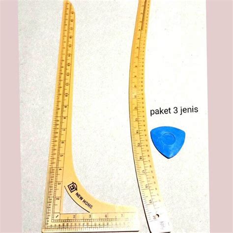 Jual Penggaris Pola Jahit 1 Set Siku Besar Penggaris Lengkung Besar