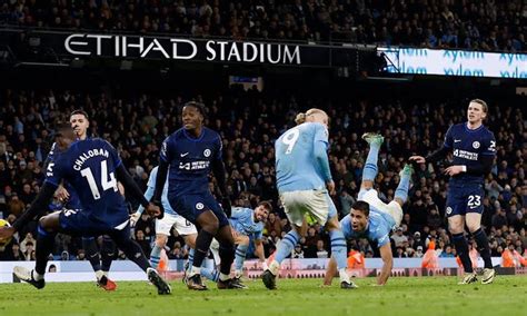 ملخص وأهداف مباراة مانشستر سيتي وتشيلسي 1 0 في نصف نهائي كأس الاتحاد