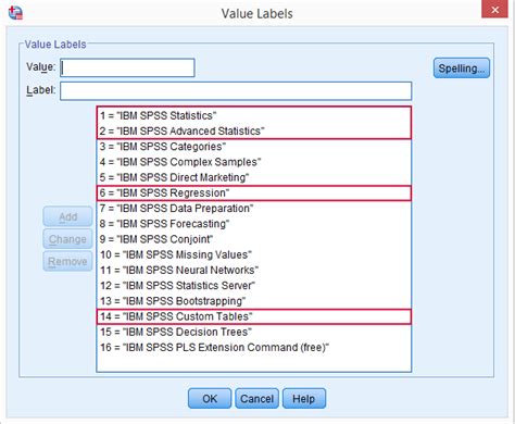 overview all spss commands