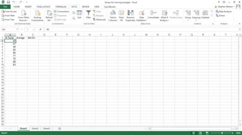 how to calculate weighted moving averages in excel using