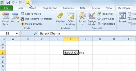 add an excel macro to the toolbar easy excel vba