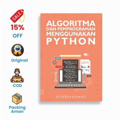 jual buku algoritma dan pemrograman menggunakan python shopee indonesia