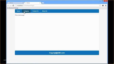 free master page templates of asp net how to make master page