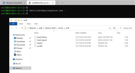 how to access documents in windows subsystem for linux systran box
